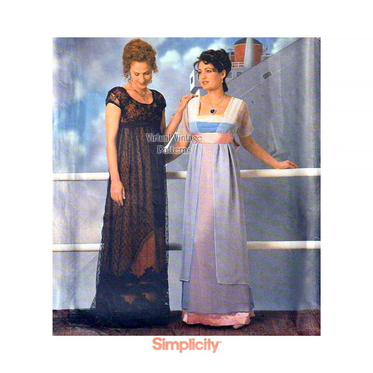 Titanic Gown Costumes, Simplicity 8399, 16 18 20
